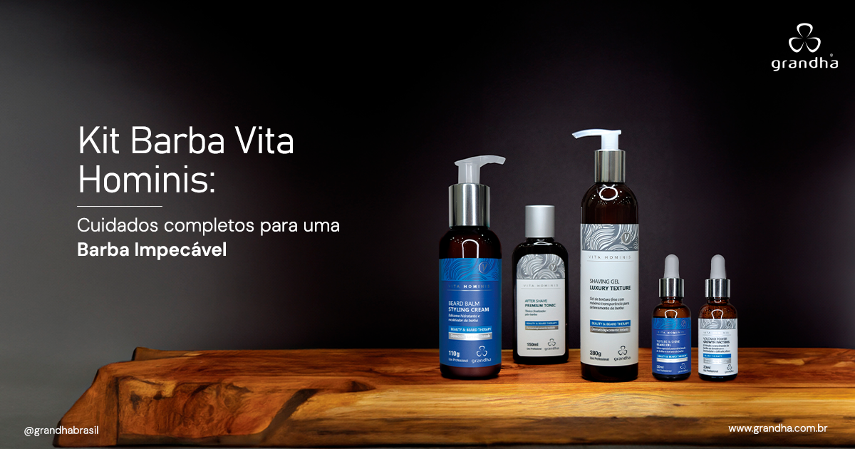 Vita Hominis Beard Kit: Complete Care for a Flawless Beard - Grandha ...