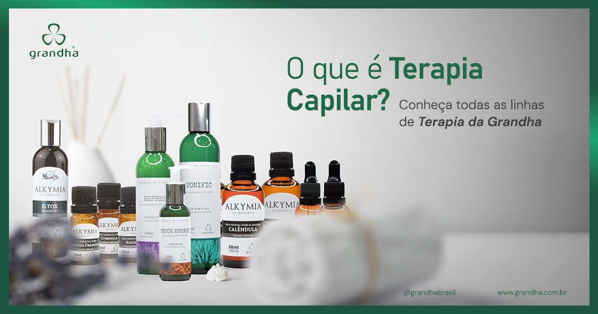 O Que É Terapia Capilar? Conheça Todas as Linhas de Terapia da Grandha ...