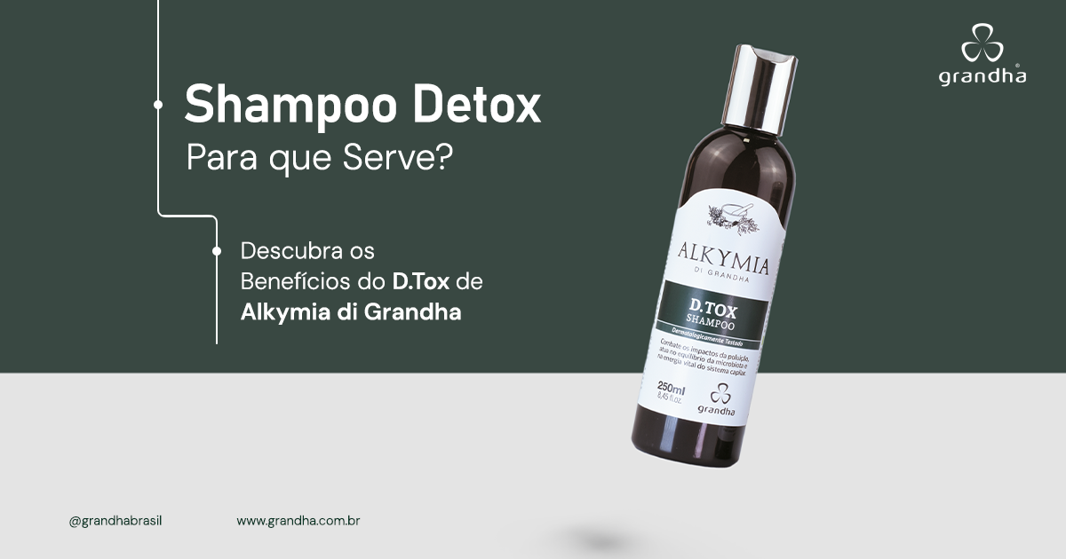 Shampoo Detox Para Que Serve? Descubra os Benefícios do D.Tox de ...